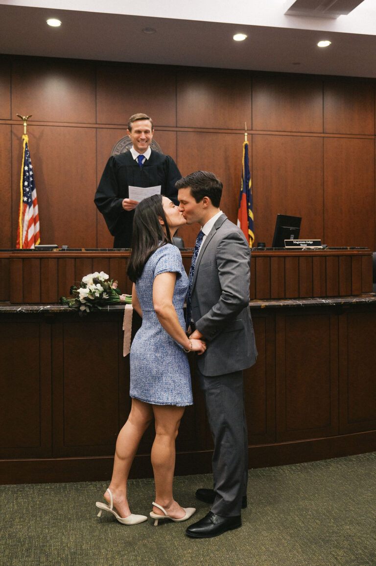 Sam and Emily Raleigh Courthouse Wedding - katiestoltz.photography